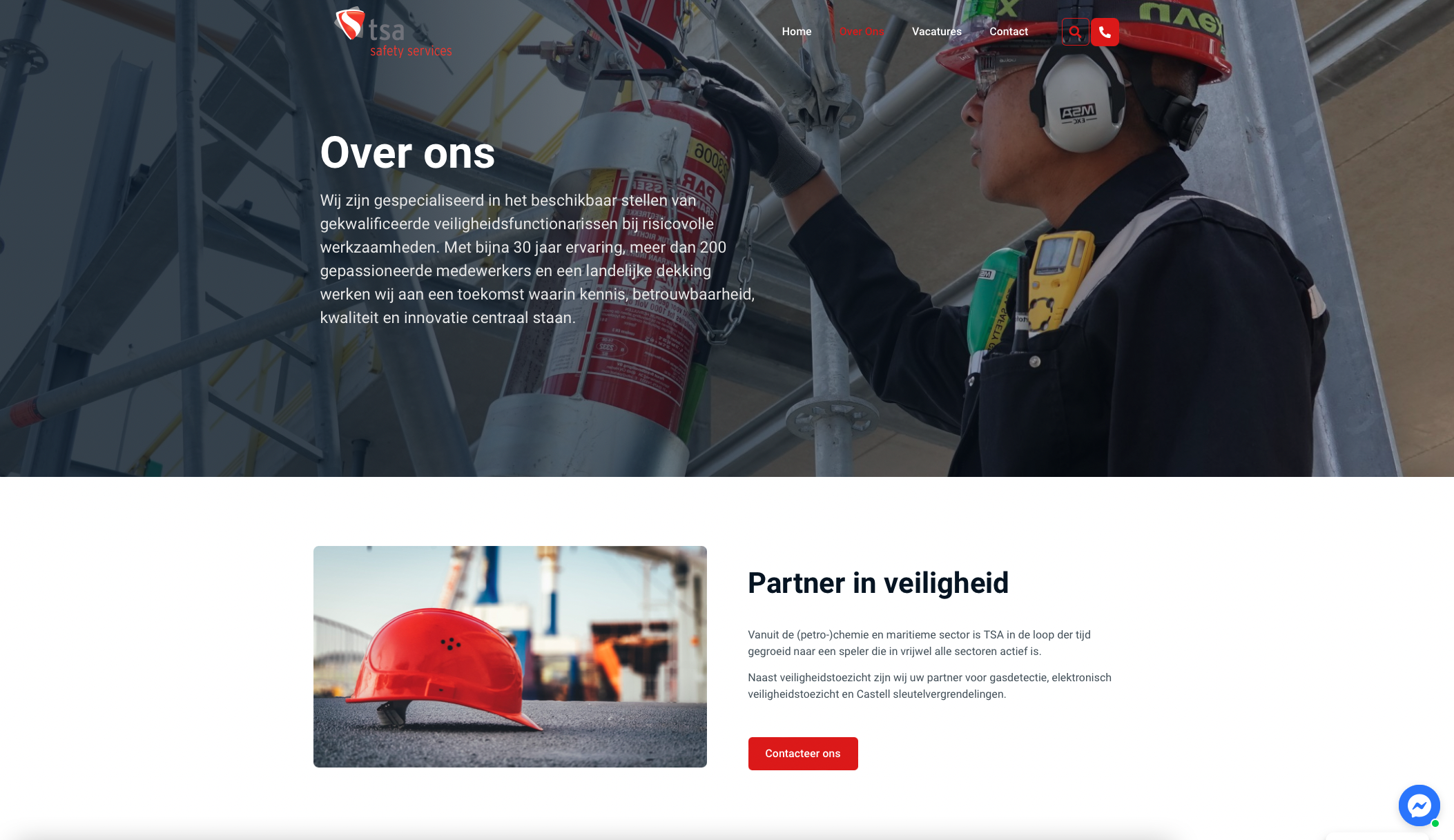 Over Ons | TSA Safety Services